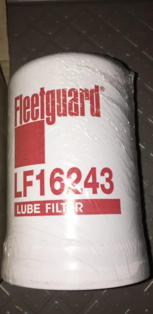 LF16243 Fleetguard Lube Filter, Spin-On Full Flow – Power Machinery & Parts