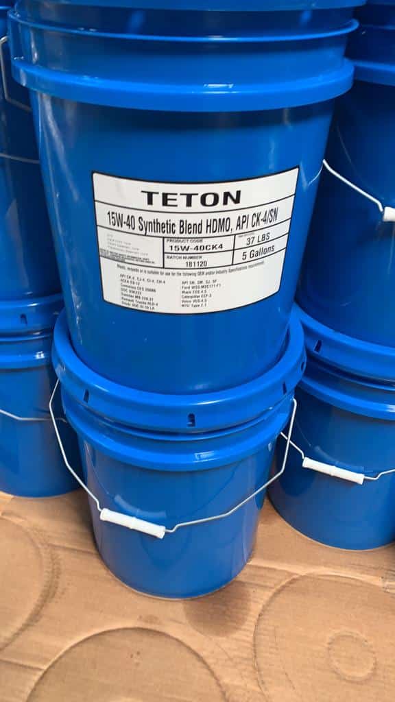 Teton Diesel Engine Oil – Power Machinery & Parts
